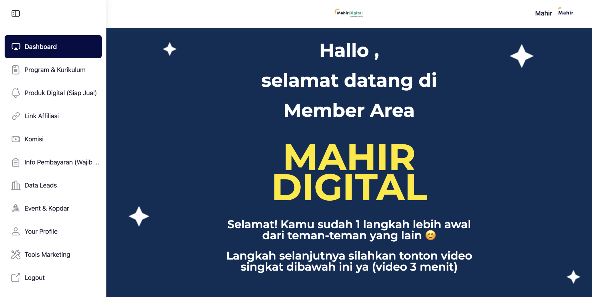lp short launching – Mahir Digital