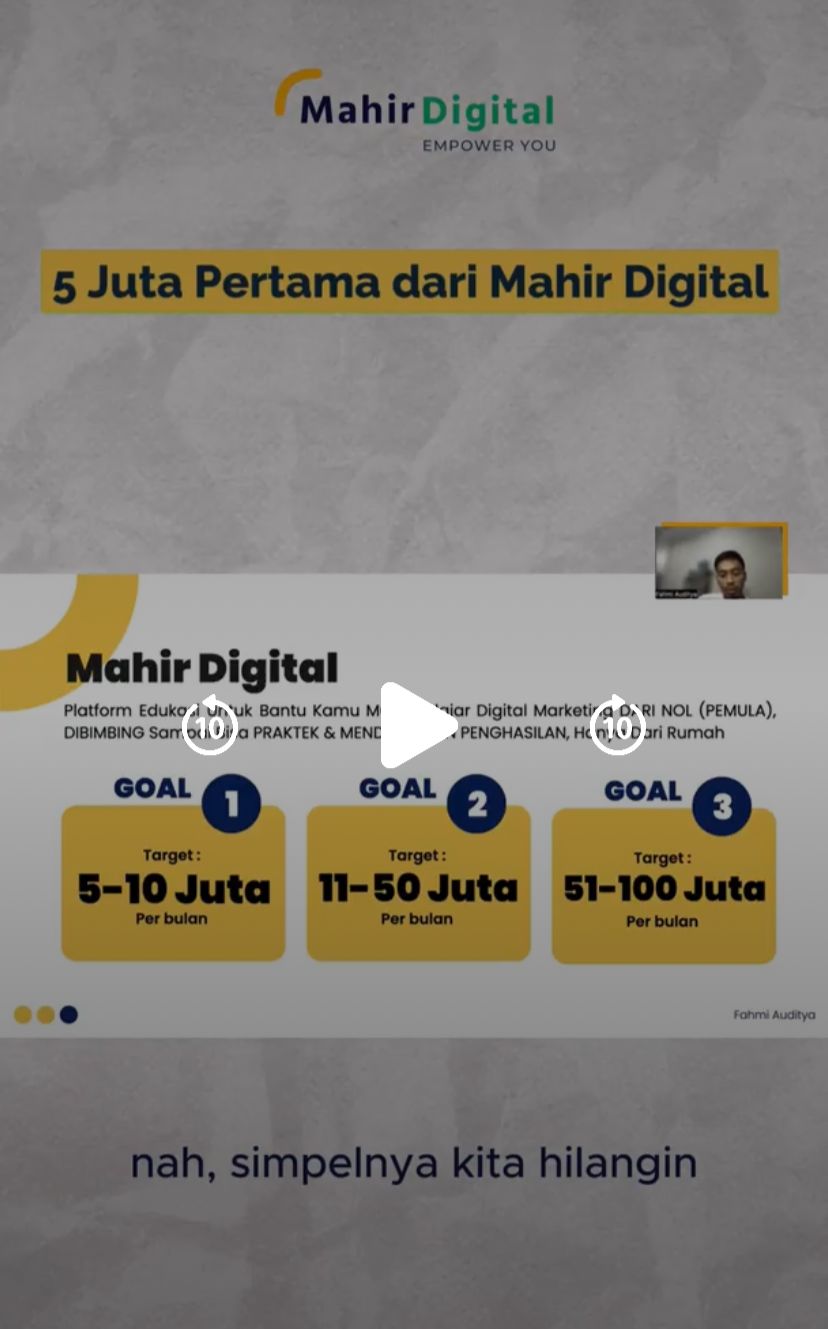 Tools Marketing - Mahir Digital